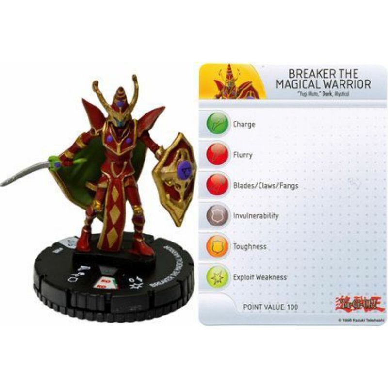 Breaker the Magical Warrior #102 (Common) - Miniatura Yugioh Heroclix ...
