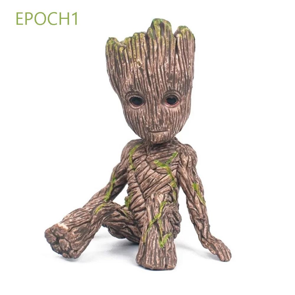 EPOCH1 for Gifts for Kids 6CM Sitting Avengers Model Doll Tree Man ...