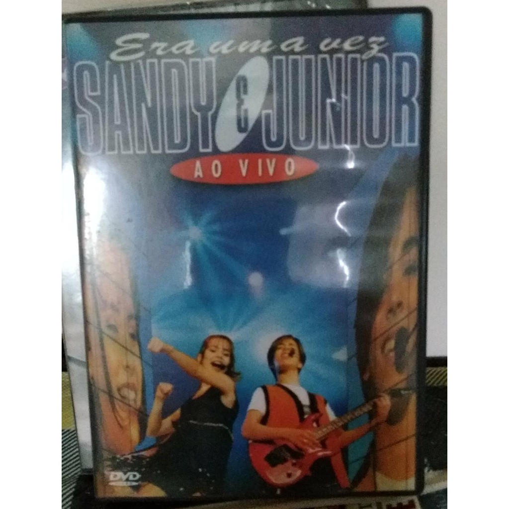 DVD - ERA UMA VEZ SANDY E JUNIOR AO VIVO - ORIGINAL MUITO CONSERVADO ...