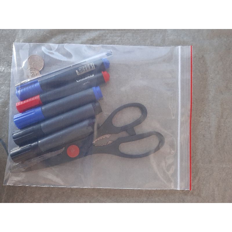 Saco zip lock 20x20 C/50 unidades Plástico 0.8mm hermético | Shopee Brasil