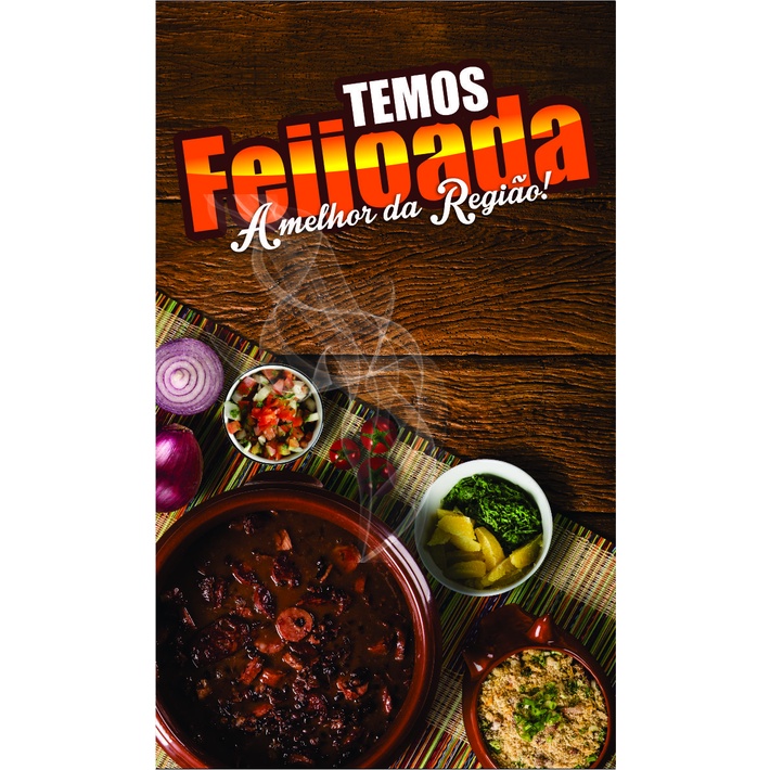 Banner Feijoada - 60x100 Lona | Shopee Brasil