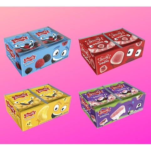 Doces Docile / Varios Sabores / 180g / Caixa com 12 Unidades | Shopee ...