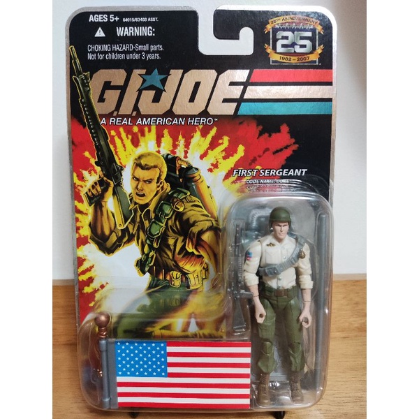 GI Joe 25th Anniversary Duke First Sergeant Hasbro (Lacrado) | Shopee ...