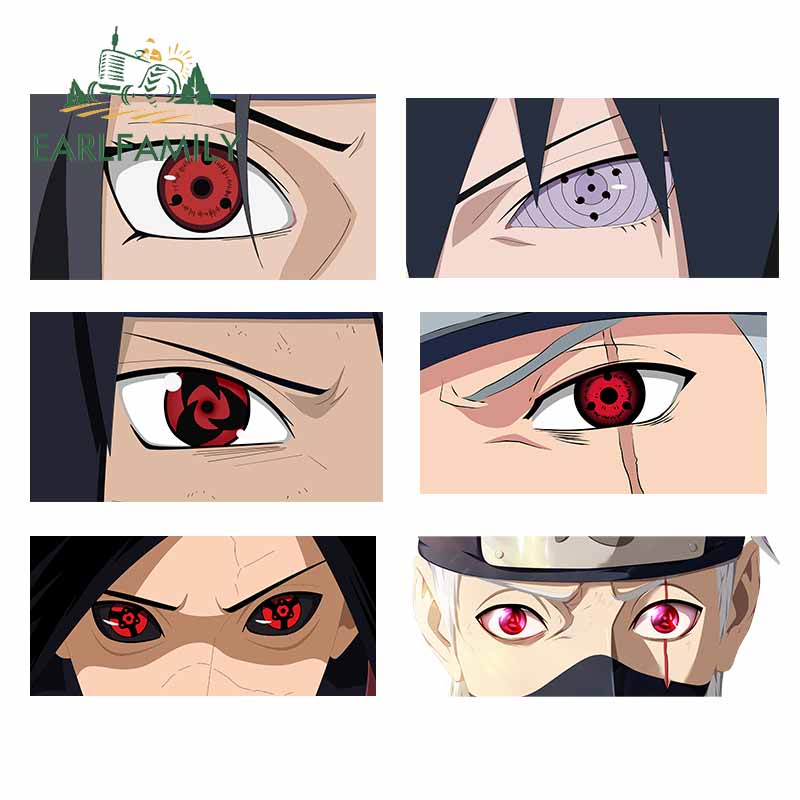 EARLFAMILY 13cm x 10,4cm Naruto Uchiha Madara Sasuke Itachi Hatake ...