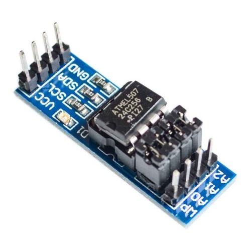 Modulo De Memoria Eeprom I2c At24c256 24c256 Arduino | Shopee Brasil
