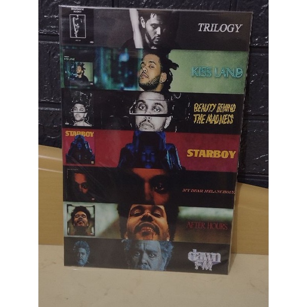 Quadro decorativo The Weeknd Eras 20X30 cm. | Shopee Brasil