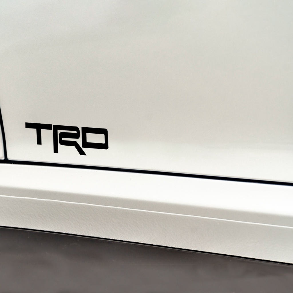 Adesivo Trd Toyota Lateral Corolla Rav4 Camry Hilux (2 und) | Shopee Brasil