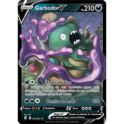 Carta Ultra Rara Garbodor V (100/203) Pokémon Original | Shopee Brasil