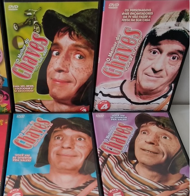 O Melhor de Chaves - 4 DVDs | Shopee Brasil