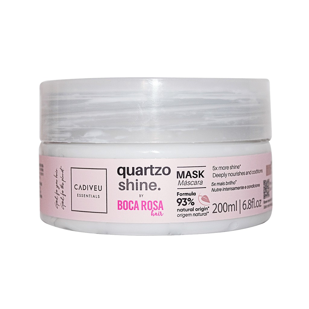 Cadiveu Boca Rosa Hair Quartzo Shine Máscara 200ml (Lançamento ...