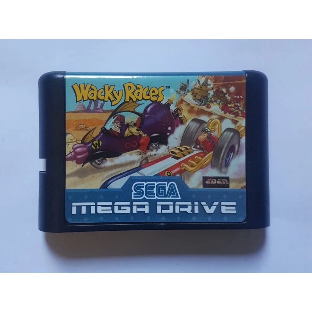 Wacky Races Corrida Maluca Mega Drive Genesis Tectoy | Shopee Brasil