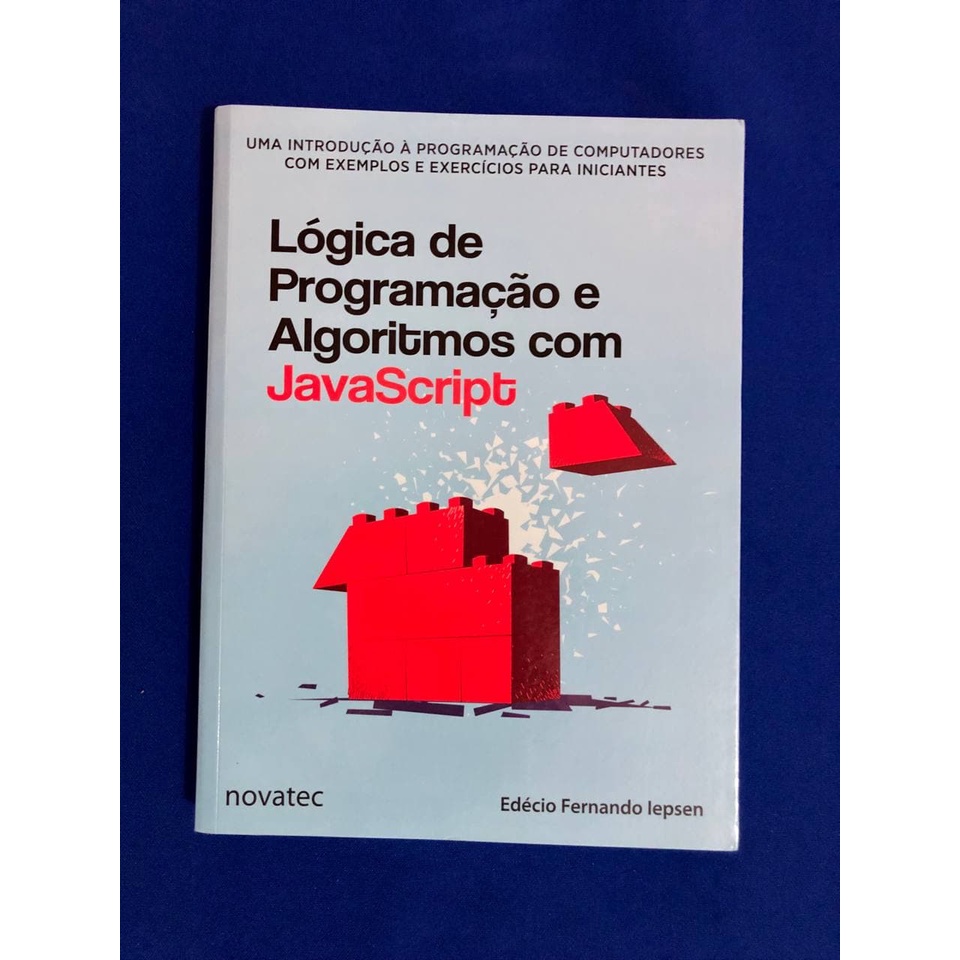 Livro - Lógica de Programação e Algoritmos com JavaScript | Shopee Brasil