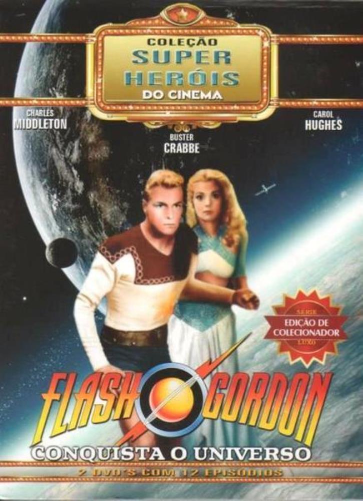 DVD Duplo Flash Gordon Conquista O Universo Original | Shopee Brasil