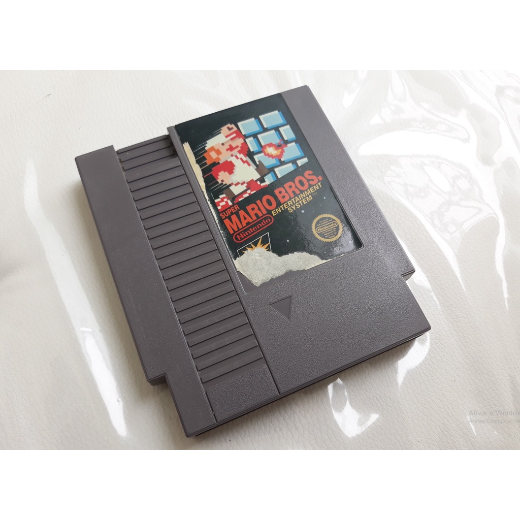 Cartucho 72 pinos Super Mario Bros, Nes, Nintendinho Original Americano. | Shopee Brasil