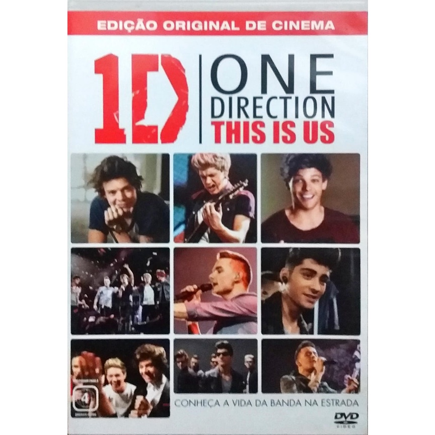 Dvd Original 1D One Direction This Is Us | Shopee Brasil