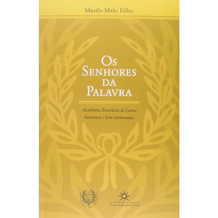 Os Senhores da Palavra - Murilo Melo Filho | Shopee Brasil