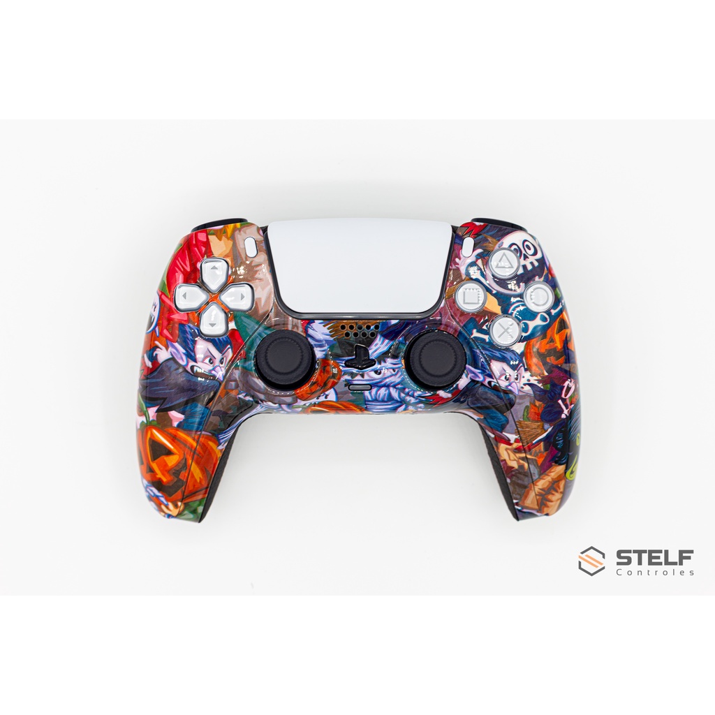 Controle Stelf Ps5 (Halloween) – Casual | Shopee Brasil