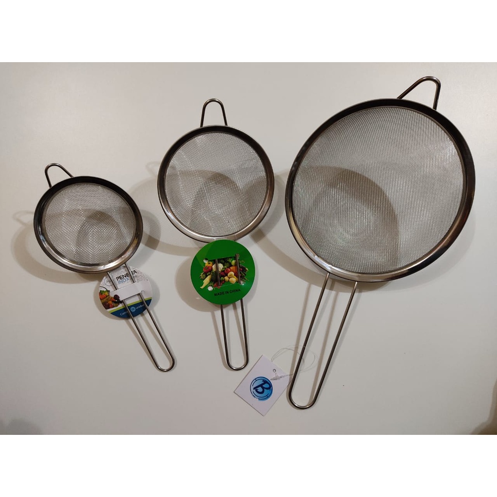Peneira Coador aço inox para cozinha | Shopee Brasil
