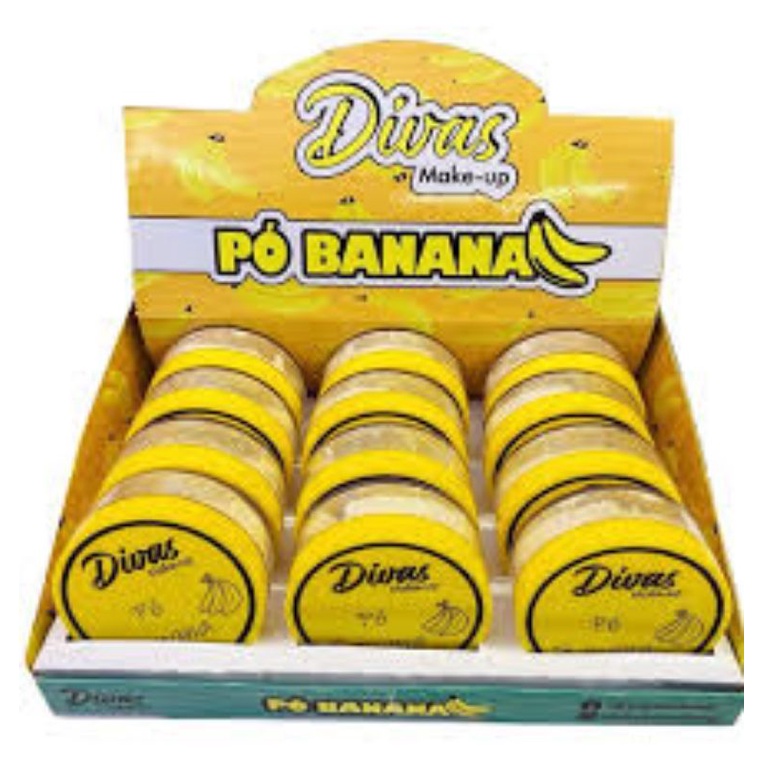 Pó banana Divas (unidade) | Shopee Brasil