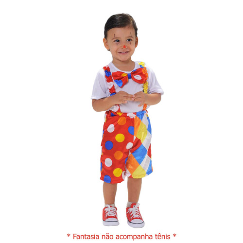 Fantasia Infantil Palhaço Menino Palhacinho Festa Circo Carnaval ... Fantasia Infantil Palhaço Menino Palhacinho Festa Circo Carnaval ...