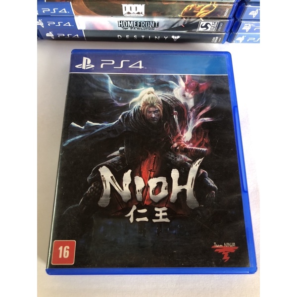 Jogo Nioh PS4 Midia Fisica Original Shopee Brasil