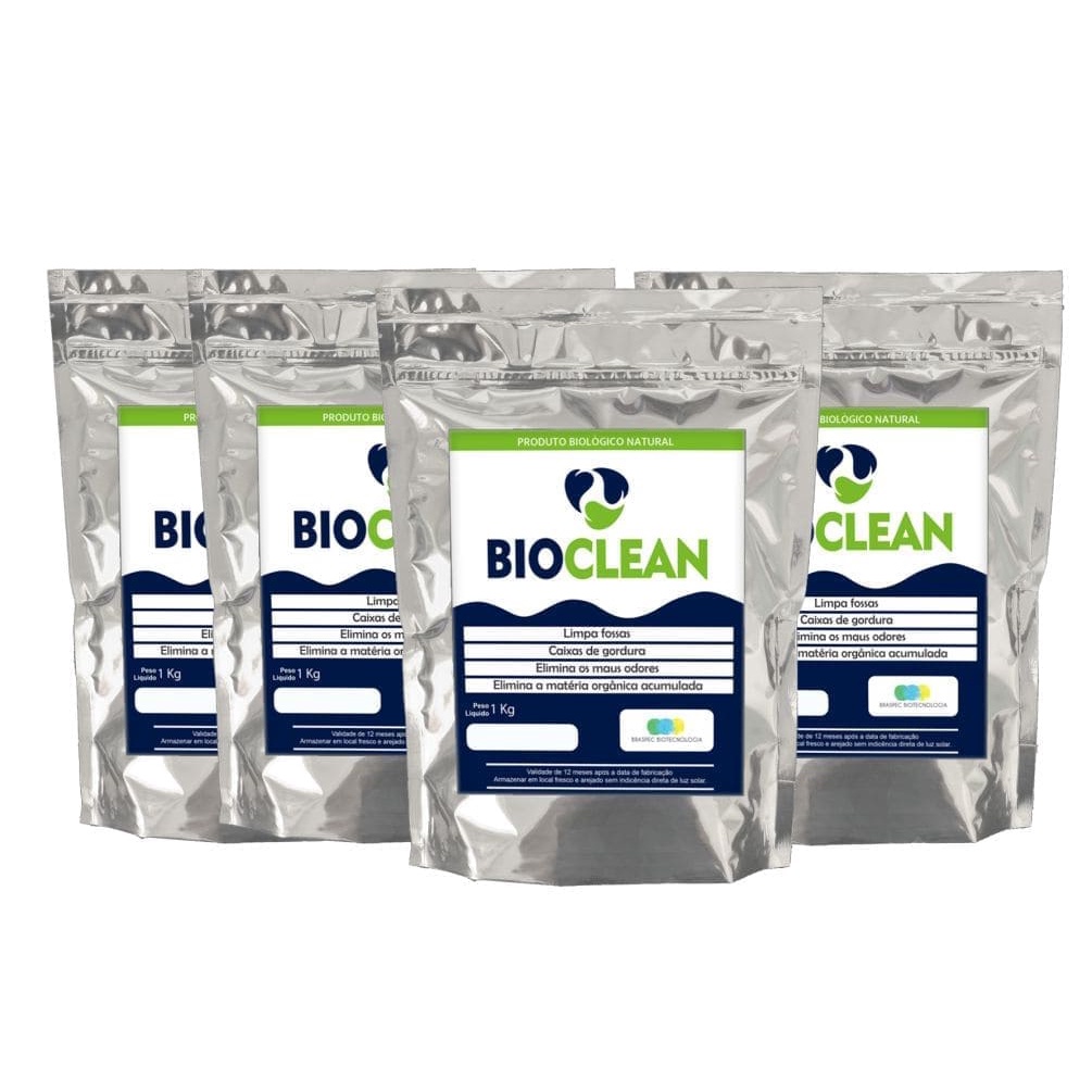 Limpa Fossas Caixas de Gordura - BioClean 4kg | Shopee Brasil