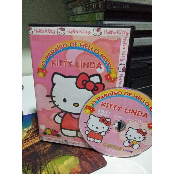 dvd - o paraíso da hello Kitty Kitty linda | Shopee Brasil