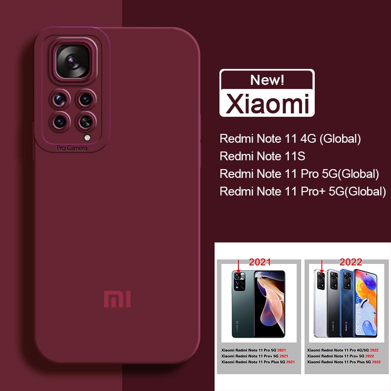Capa Oficial Original De Silicone Líquido Xiaomi Redmi Note 11 Pro Plus ...