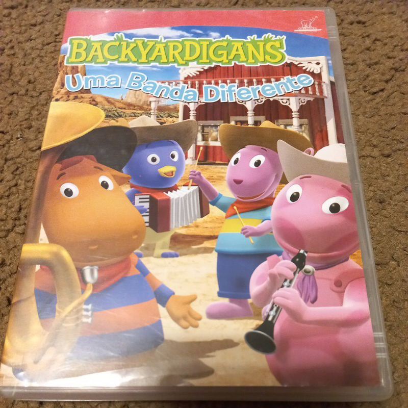 DVD Backyardigans Uma Banda Diferente | Shopee Brasil