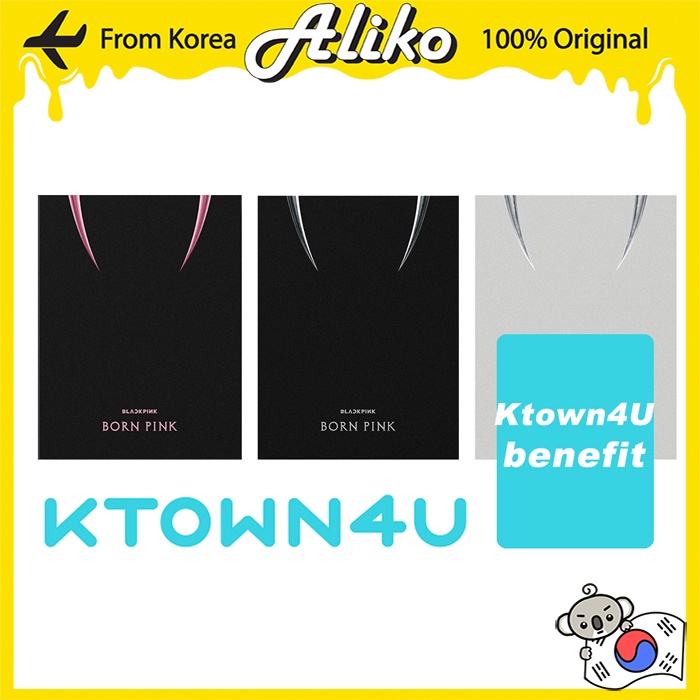 [Ktown4U] BLACKPINK 2nd Album - Born Pink [Box Set Ver.] | Shopee Brasil