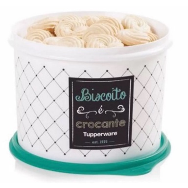 Tupper Caixa Biscoito Bistrô 2,4L | Shopee Brasil