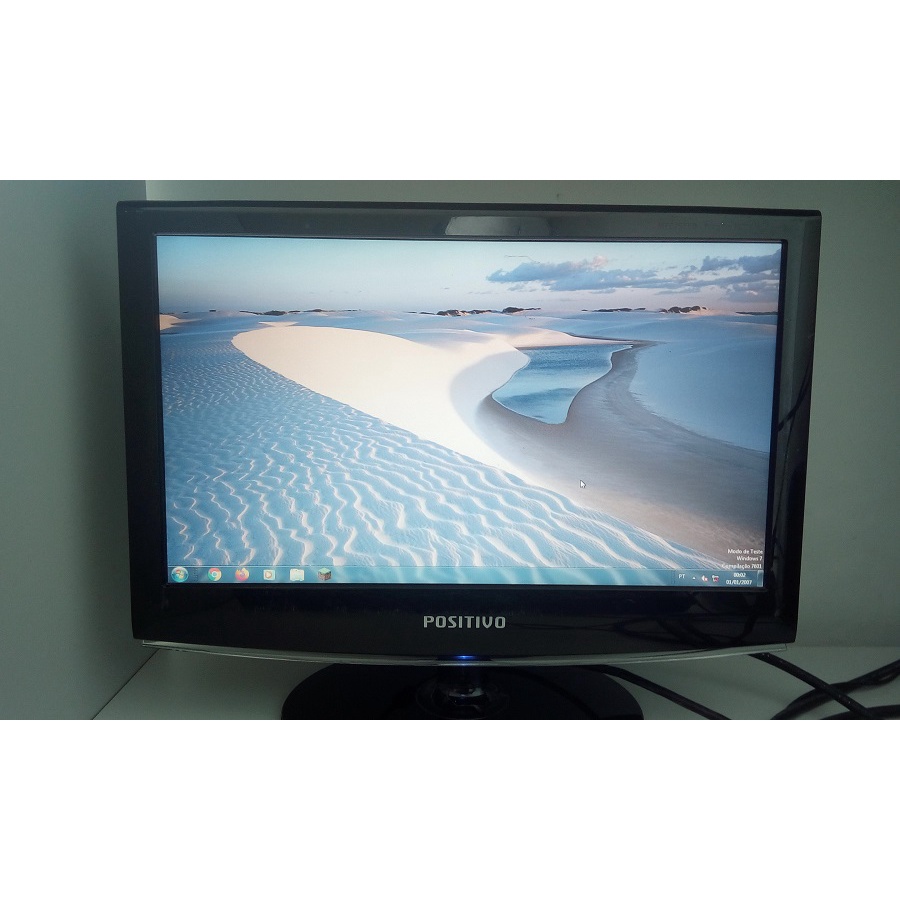 Monitor LCD Positivo 16 Polegadas, Mod PO16CMYSFMZD | Shopee Brasil