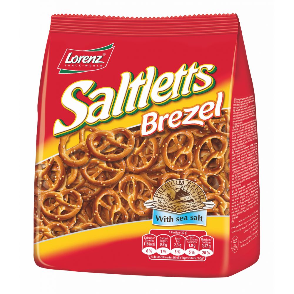 Biscoito Salgado - Saltletts Brezel 150g | Shopee Brasil