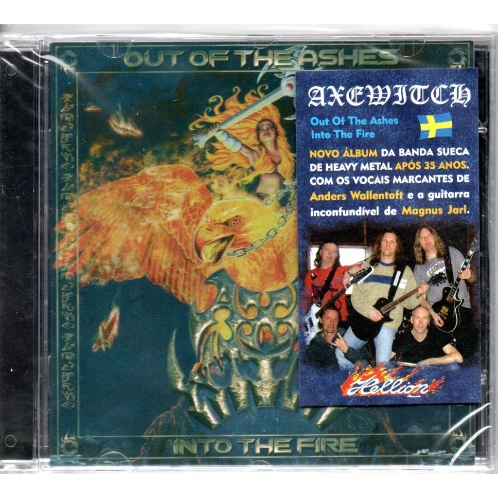 Cd Axewitch - Out Of The Ashes Into The Fire Nacional (2021) | Shopee Brasil