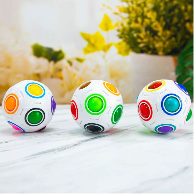 Brinquedo Bolinha Fidget Toy Anti Stress Bola Mágica TikTok | Shopee Brasil