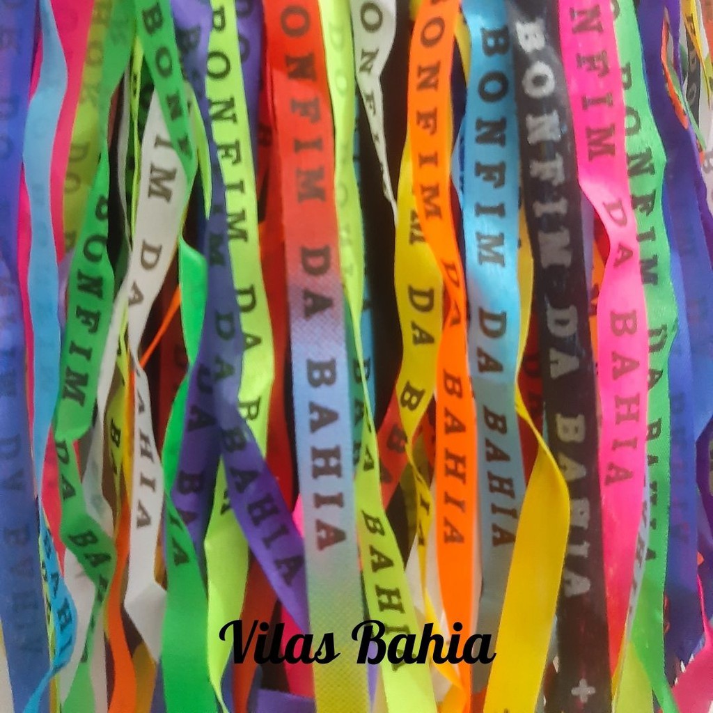 25 Fitas Senhor do Bonfim da Bahia originais cortadas e sortidas ...