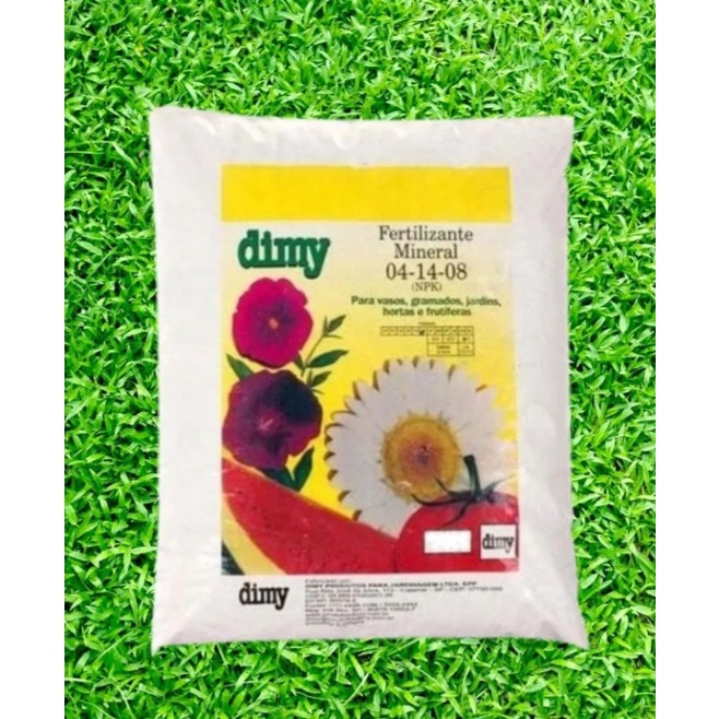 Adubo fertilizante NPK para flores,frutíferas, jardim, 500G Dimy ...