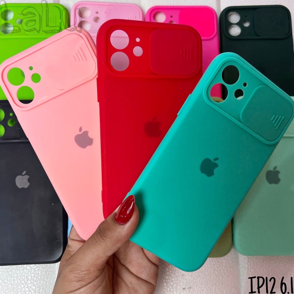 Capinha Tampa Câmera para celular / iPhone 12 6.1 / Capa case colorida ...