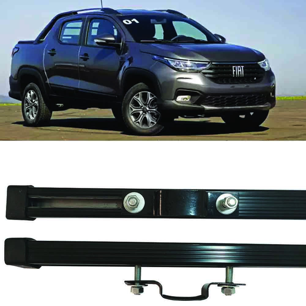 Rack Teto Roca Bagag Travessa Fiat Strada Working 21-22 156 | Shopee Brasil