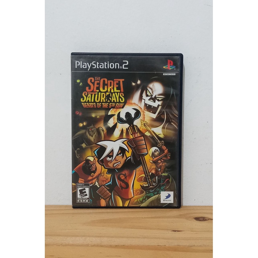The Secret Saturdays: Beasts of The 5th Sun - Playstation 2 - Completo ...