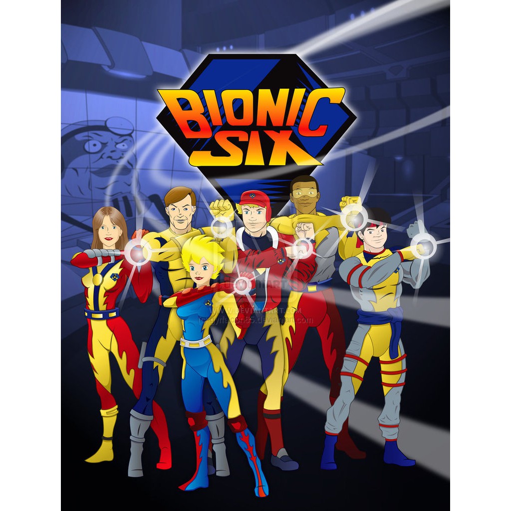 Bionic Six (Os 6 Biônicos ) série animada completa (65Ep) leia ...