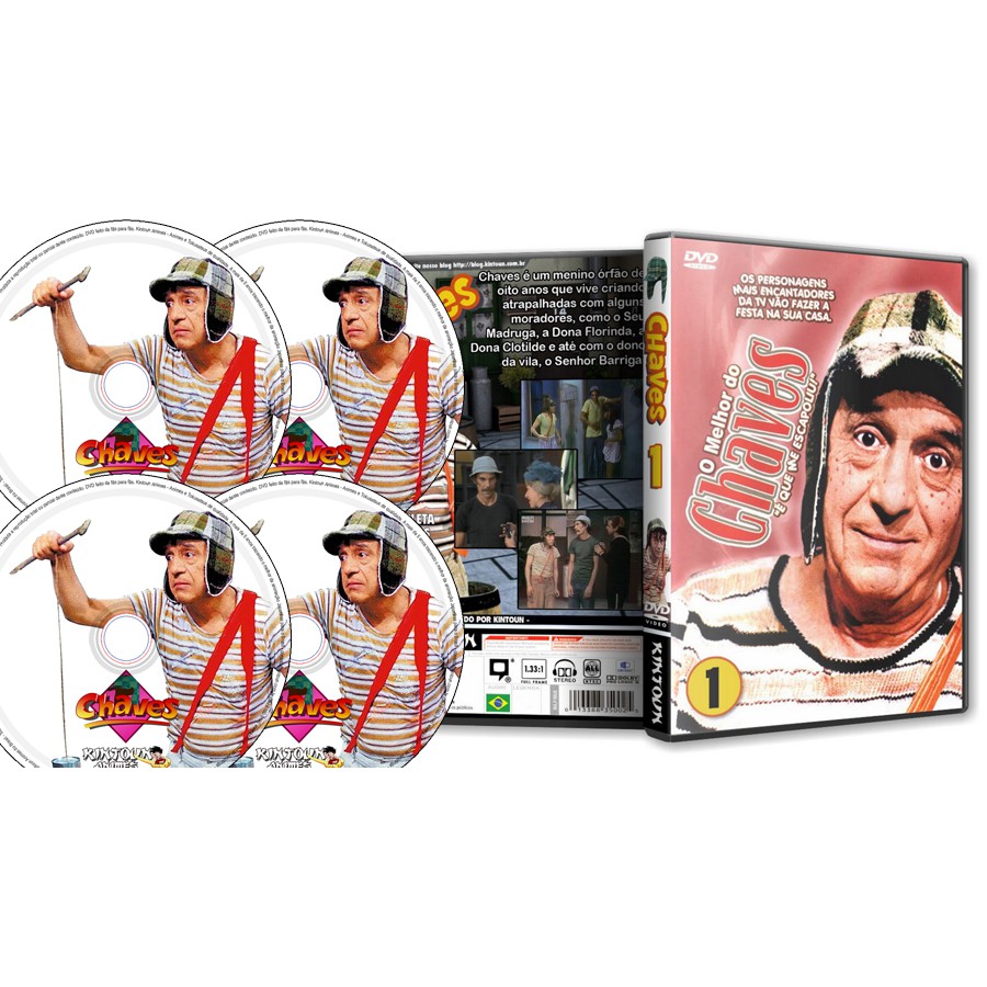 Dvds Chaves Coleção Completa Com Todos Os 275 Episódios | Shopee Brasil