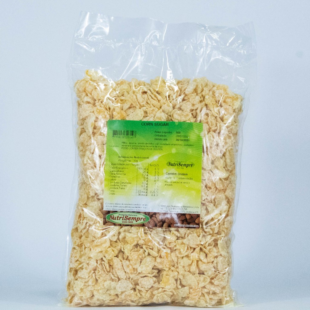 Corn Sugar - Chocolate/Mascavo/Sugar/Leite Condensado/Mel/Banana - 500g ...