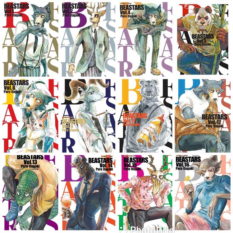 Mangá Beastars vol.1 ao vol.16 (Novo - Lacrado) | Shopee Brasil