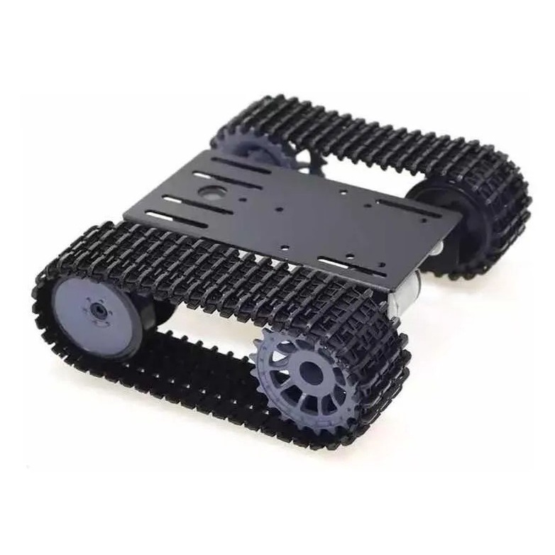 Mini Chassi Robô, Mini Robô Esteira, Módulo Motor 350rpm chassi arduino ...