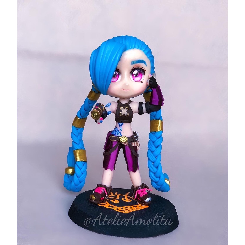 Chibi - Jinx - Arcane/ League of Legends - LOL | Shopee Brasil