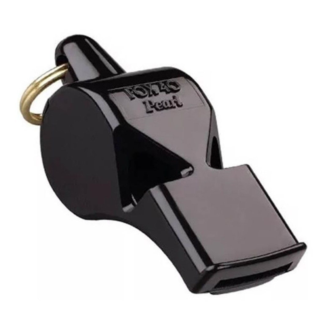 Apito Fox 40 Pearl Juiz Arbitro Oficial Profissional 90 Decibéis ...