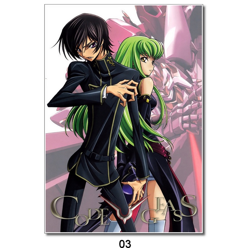 Poster Anime 03 Code Geass | Shopee Brasil