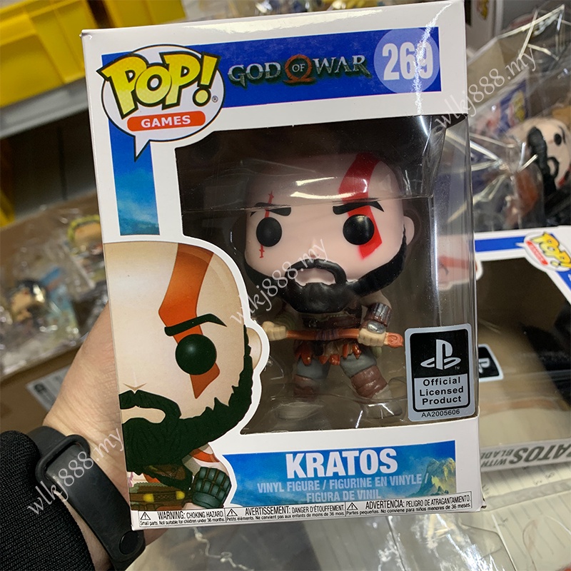 FUNKO POP 269 25 154 Deus Da Guerra Kratos Modelo De Bonecos De Action ...
