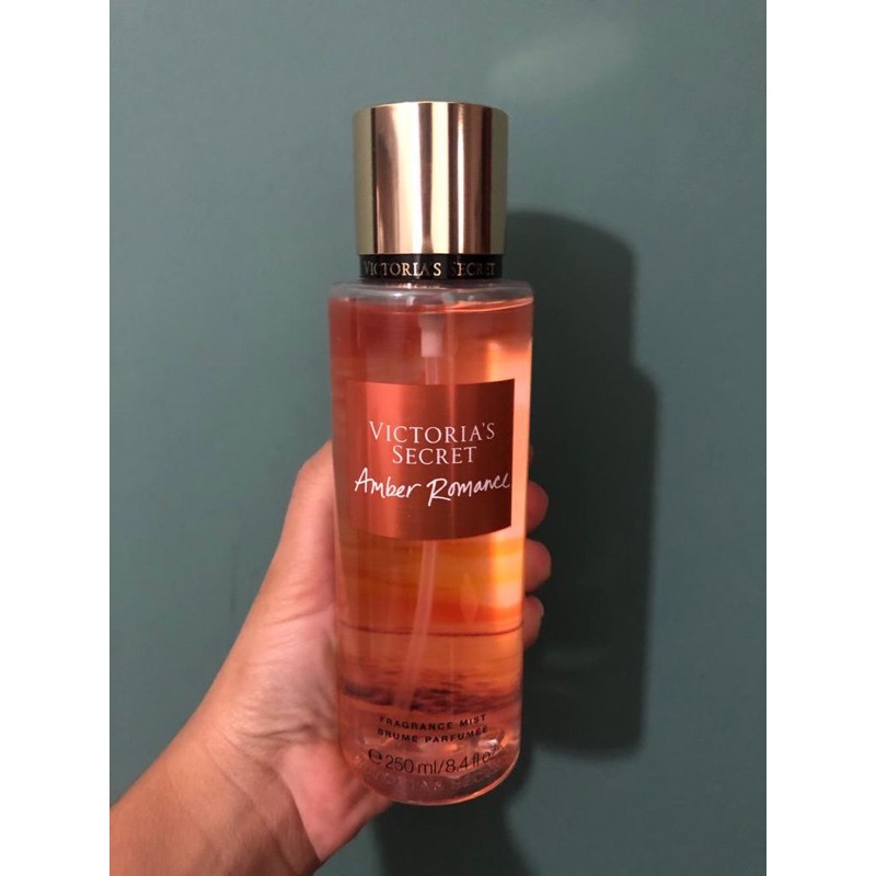 Body Splash Amber Romance 250ml Victoria’s Secret | Shopee Brasil